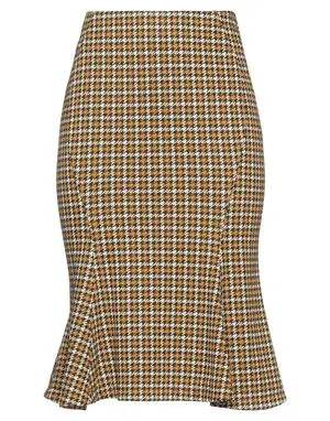 Marni Midi Flared Houndstooth Skirt