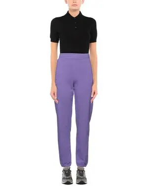 MSGM Cotton Blend Tapered Sweatpants - Purple