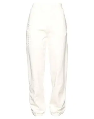 MSGM MSGM Cotton Blend Tapered Sweatpants White