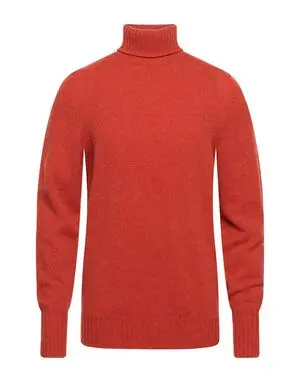DRUMOHR Lambswool Turtleneck Coral