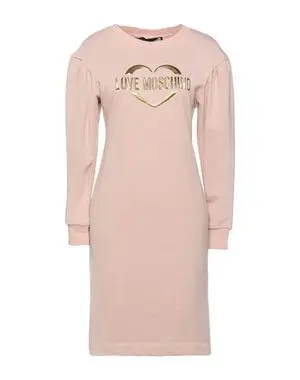 Moschino Mini T-shirt Dress - Pink