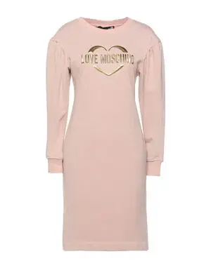 Moschino Mini T-shirt Dress - Pink