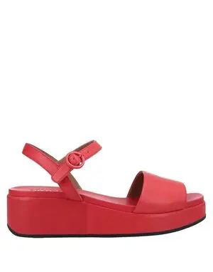Camper Misia Wedge Sandals - Red