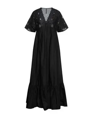 MANILA GRACE Maxi Dress - Black