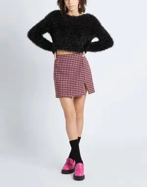 8 BY YOOX Knit Crop Top Sweater - Black