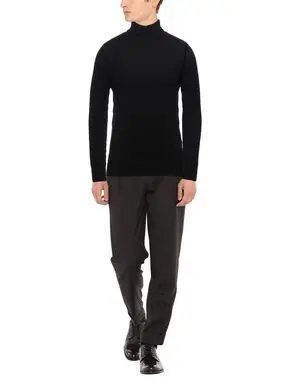 DRUMOHR Turtleneck Merino Wool Sweater - Black