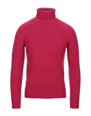 DRUMOHR Turtleneck Merino Wool Sweater Garnet