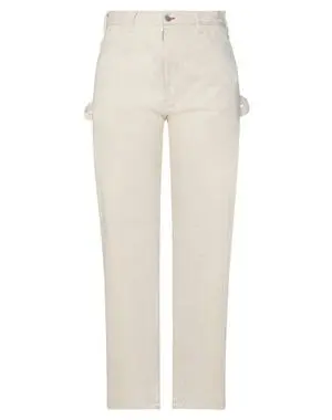 MAISON MARGIELA Cotton Straight-leg Pants - Ivory