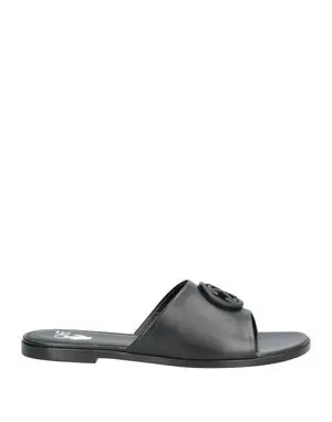 OFF-WHITE™ Soft Leather Slide Sandals