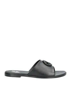 OFF-WHITE™ Soft Leather Slide Sandals