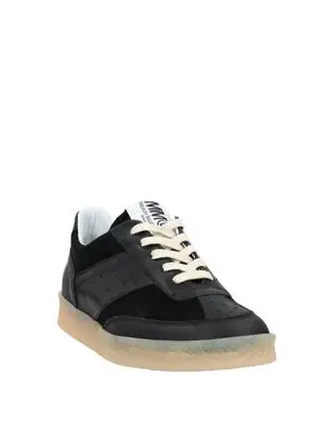 MAISON MARGIELA Leather Low-top Sneakers - Black