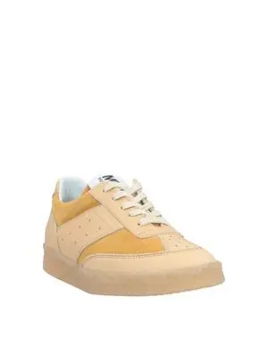 MAISON MARGIELA Leather Low-top Sneakers - Yellow