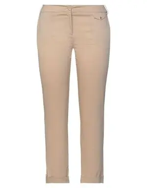 Patrizia Pepe PATRIZIA PEPE Straight-Leg Cropped Trousers Sand
