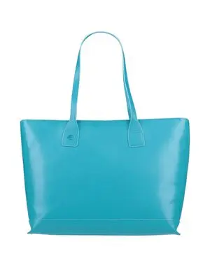 PIQUADRO Cow Leather Shopper - Blue