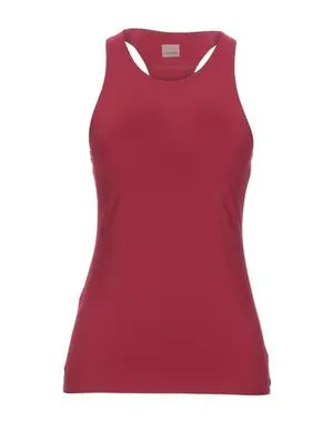 PINKO C-CLIQUE Jersey Tank Top - Burgundy
