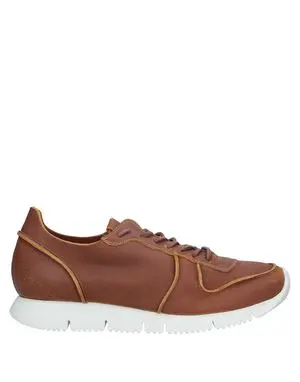 BUTTERO® Leather Sneakers Brown