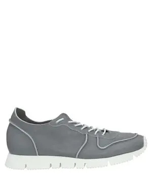 BUTTERO® Leather Sneakers Light Grey