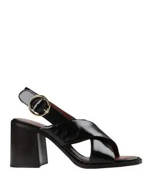 See By Chloé Slingback Block Heel Sandals