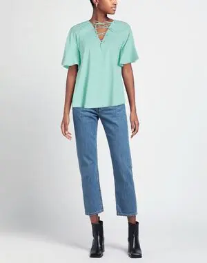 TRUSSARDI Jacquard Top - Turquoise