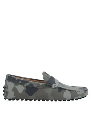 TOD'S Loafers Military Leather - Green