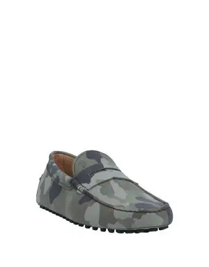 TOD'S Loafers Military Leather - Green