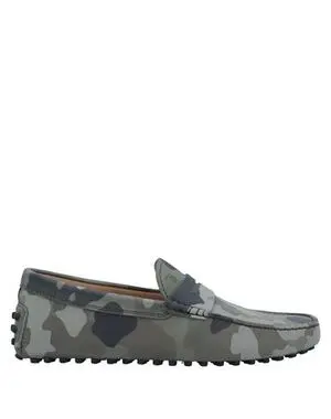 TOD'S Loafers Military Leather - Military Green