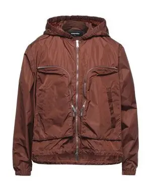 Dsquared2 Techno Fabric Jacket Brown