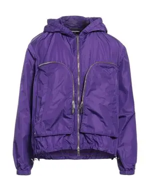 Dsquared2 Techno Fabric Jacket Purple