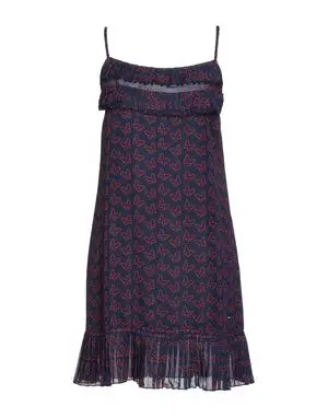 BLUGIRL Mini Pleated Dress - Midnight Blue