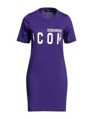 Dsquared2 Icon Mini Dress - Purple
