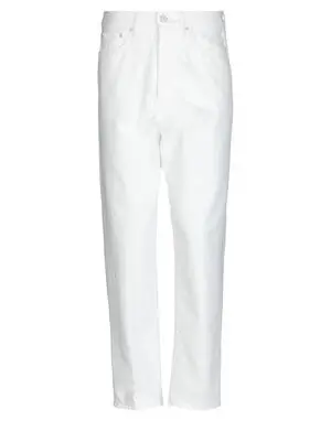 + PEOPLE People Pants Size Cotton - White