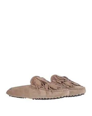 TOD'S Leather Mules - Beige