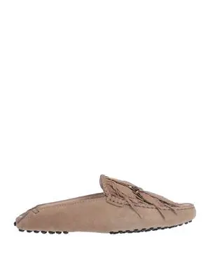 TOD'S Leather Mules - Beige