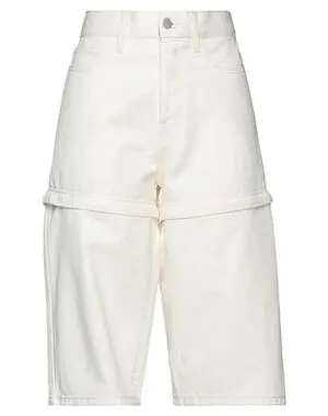 CIRCUS HOTEL Denim Culottes - Ivory