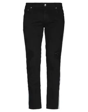Dolce & Gabbana Straight-leg Jeans With Distressed Details
