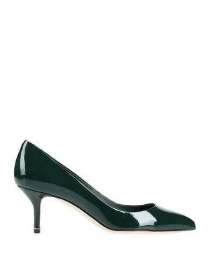 Dolce & Gabbana Pumps In Calfskin Dark Green