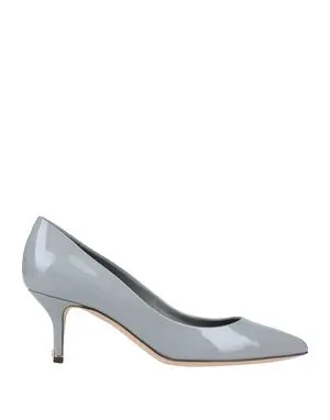 Dolce & Gabbana Pumps In Calfskin Grey