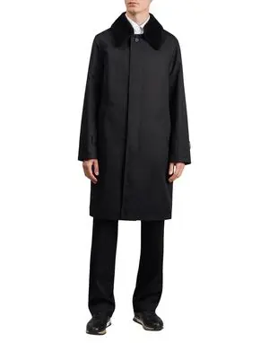 Dunhill Cotton And Polyamide Overcoat