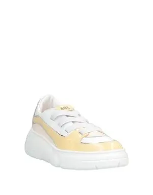 Agl Leather Sneakers - Yellow