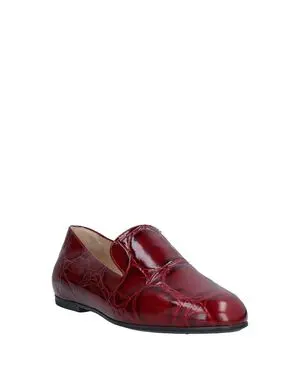 TOD'S Calfskin Loafers - Red