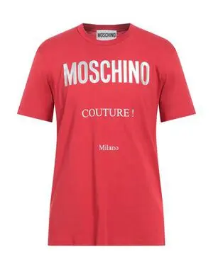 Moschino Couture T-shirt Pastel Size Cotton - Red