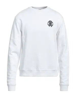 Roberto Cavalli Cotton French Terry Sweatshirt - White