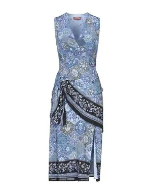 Altuzarra Floral-print Crepe Midi Dress - Blue