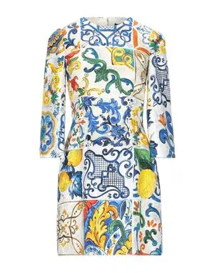 Dolce & Gabbana Jacquard & Satin Mini Dress