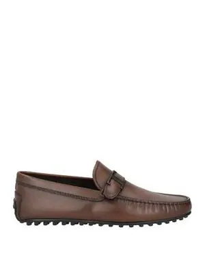 TOD'S Leather Loafers - Brown