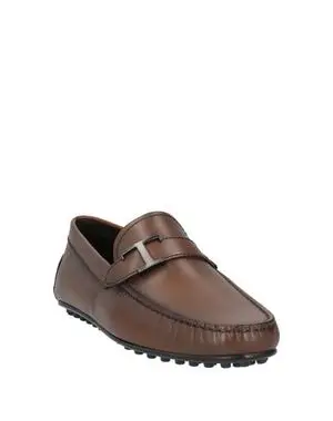 TOD'S Leather Loafers - Brown