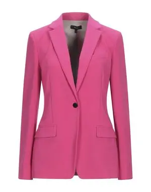 Theory Light Triacetate Blazer Fuchsia