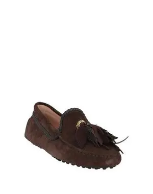 TOD'S Loafers In Light Soft Leather With Tassels - Brown