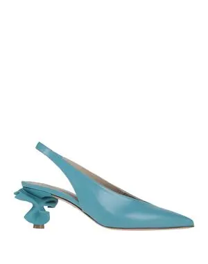 LE SILLA LE SILLA Leather Pumps Pastel Blue