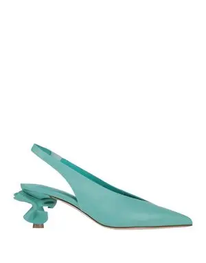 LE SILLA LE SILLA Leather Pumps Turquoise